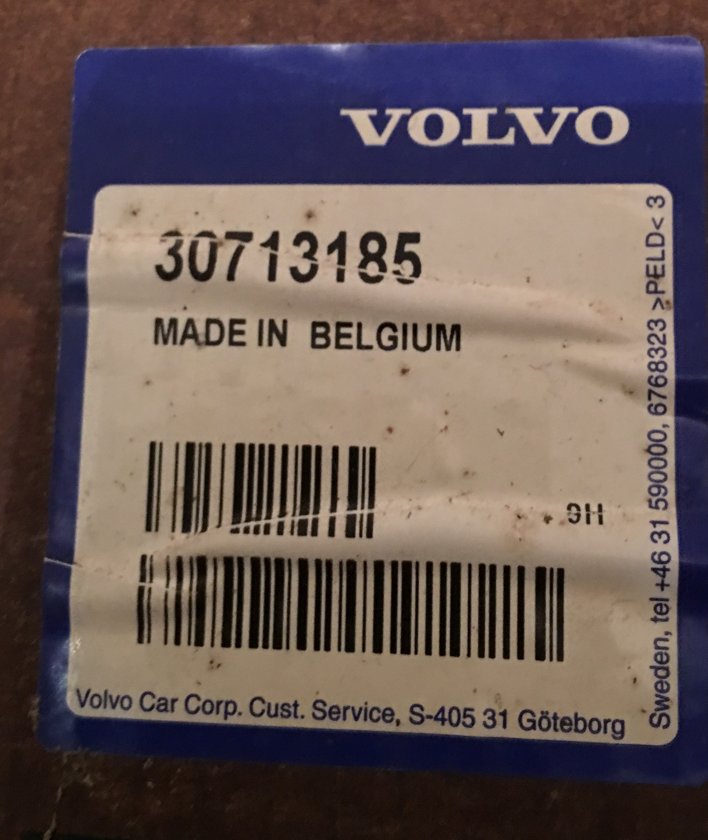 Kontrol system (30713185)